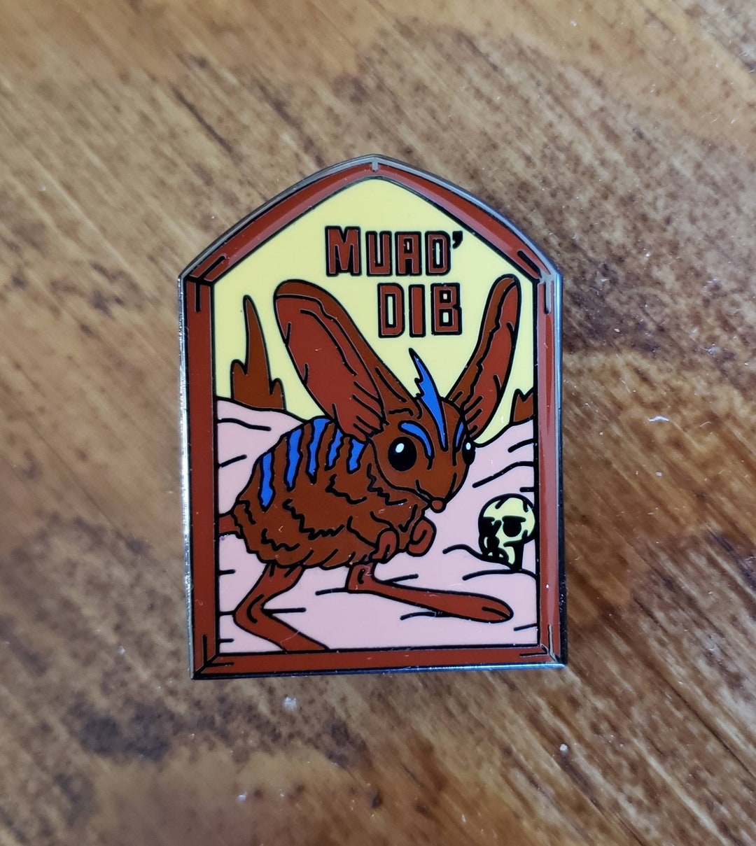 Dune Desert Mouse Enamel Pin - Etsy