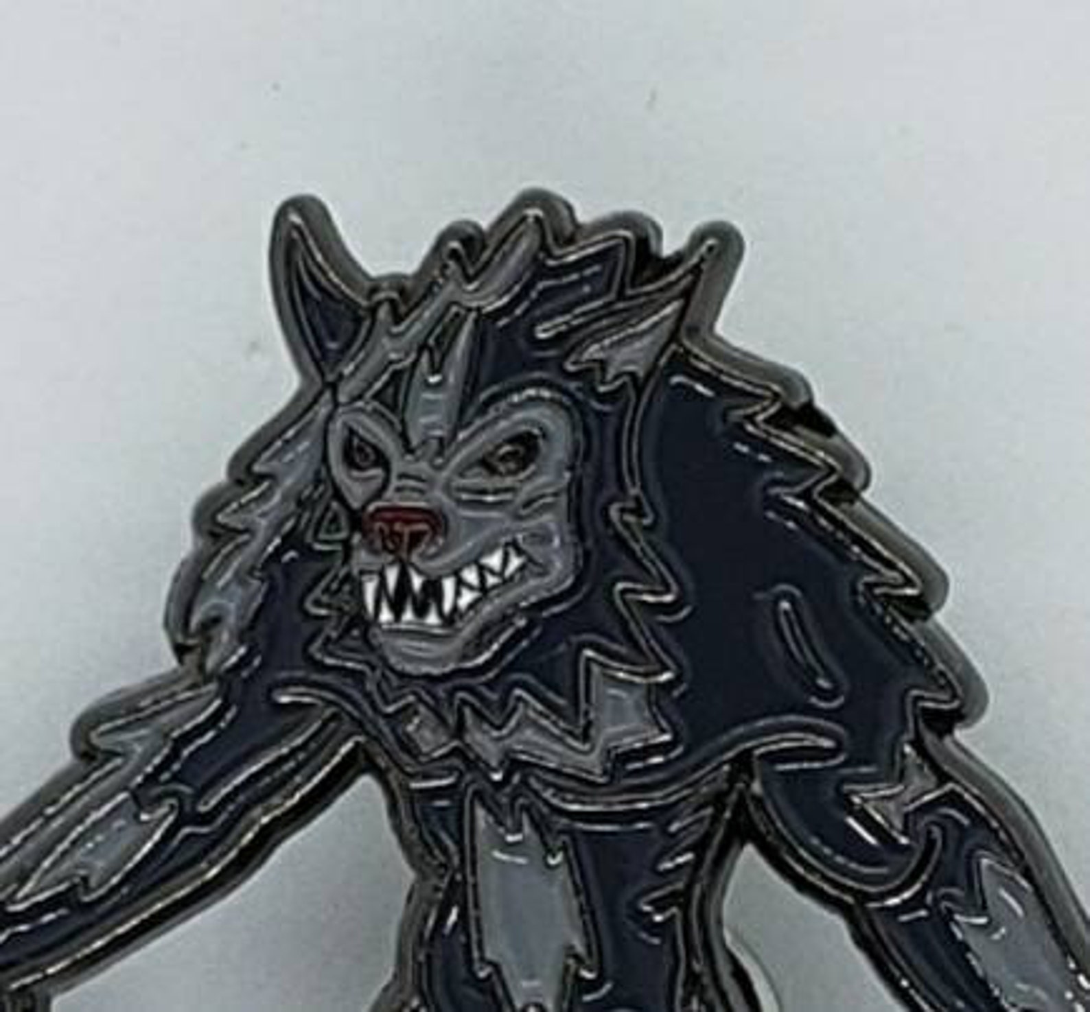 Werewolf Soft Enamel Pin - Etsy