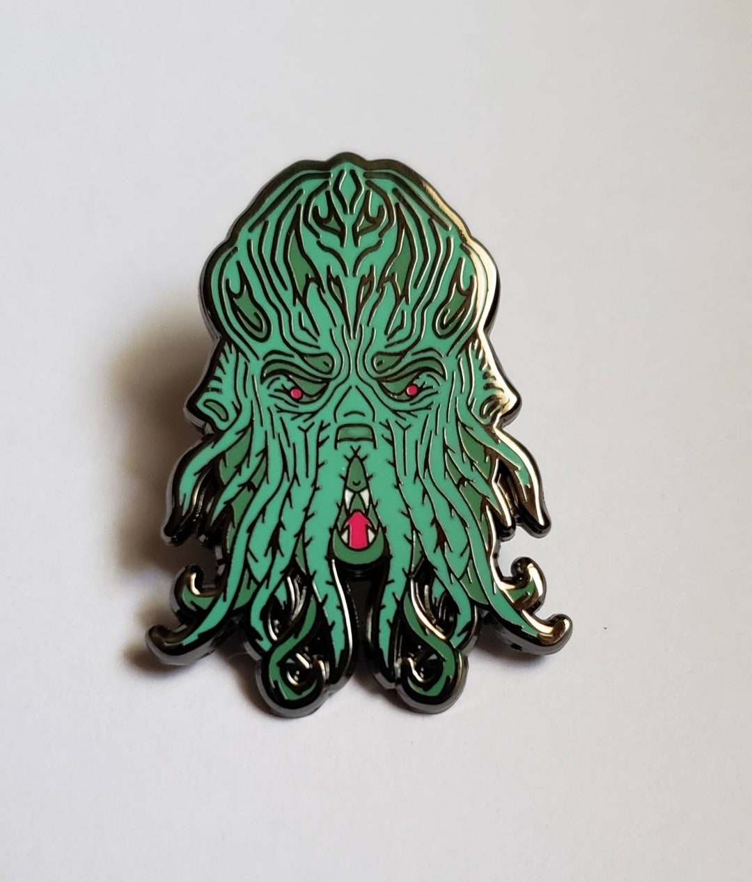 Enamel Pin of Cthulhu, a Beloved Creation of H.P. Lovecraft. - Etsy