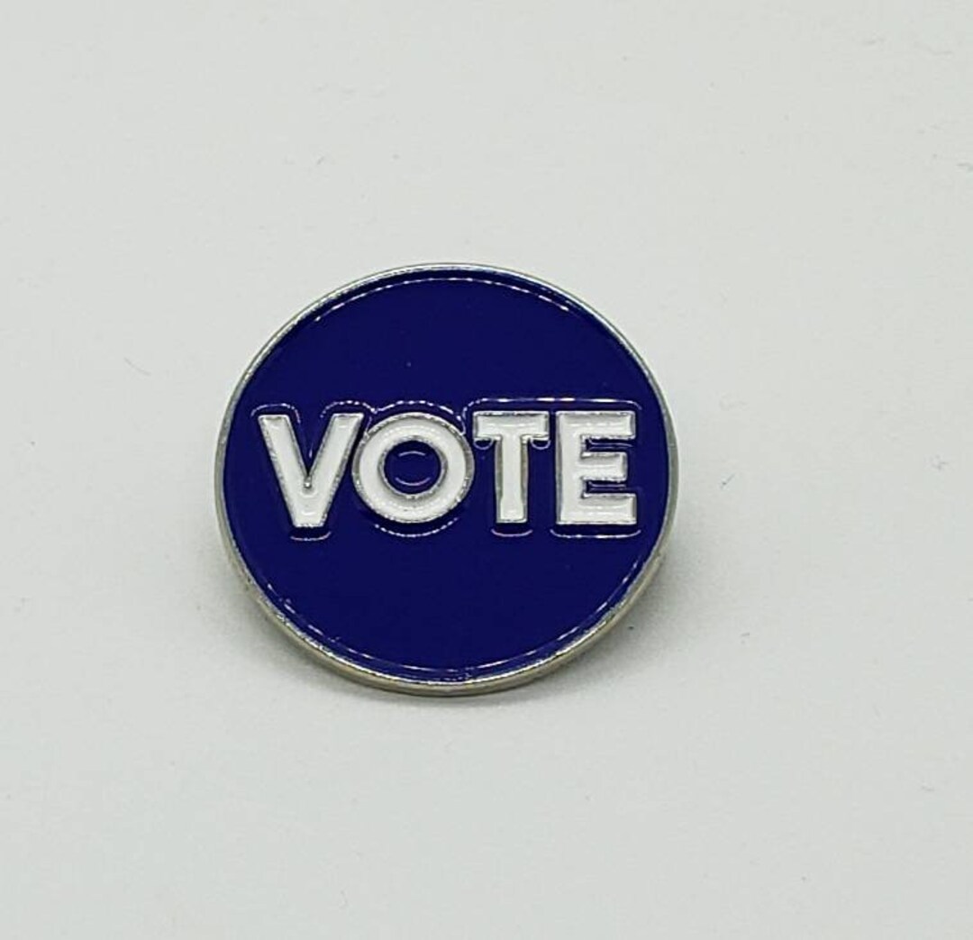 Vote Enamel Pin - Etsy