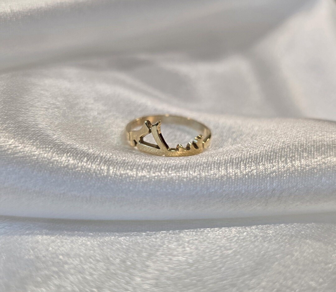 Assyrian (aramaic) Writing Dainty Ring | Sterling Silver .925 Material ...