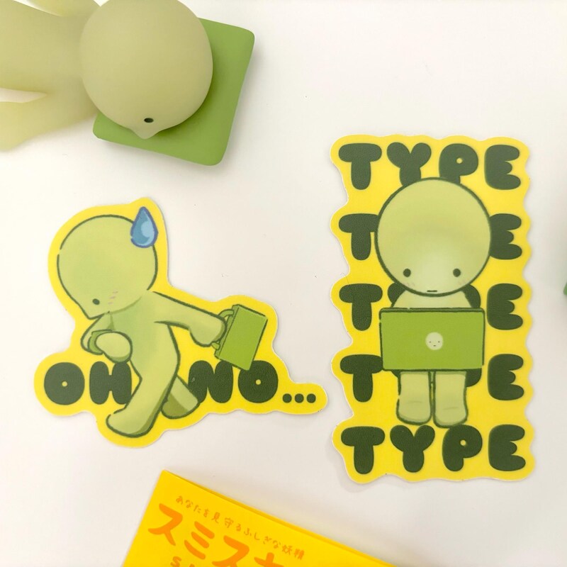 Smiski Stickers - Etsy