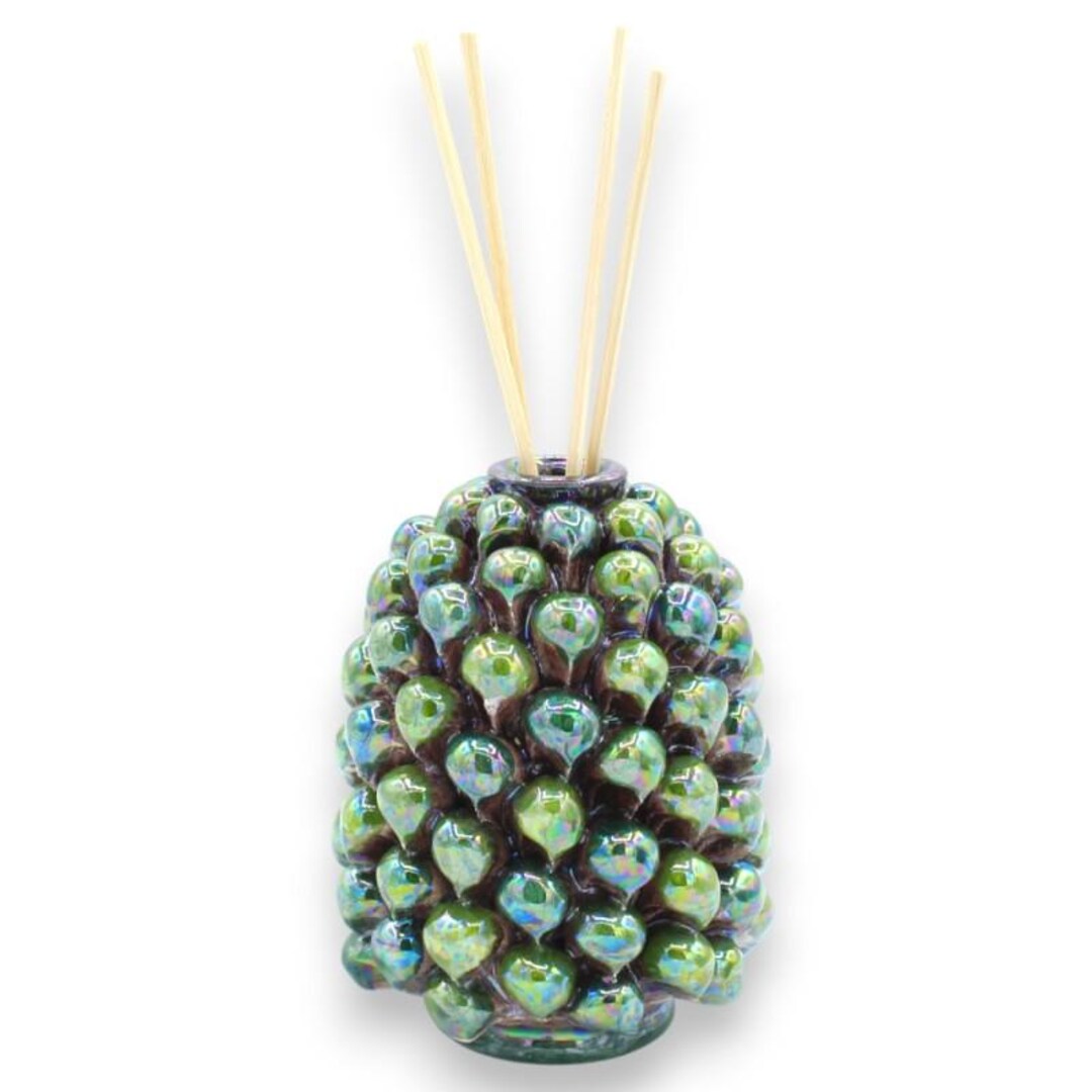Pinecone Diffuser, Caltagirone Ceramic, H 11 X 8 Cm, Two Model Options ...