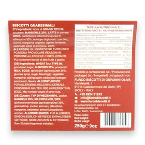 Sicilian Lenten Biscuits, 250g - Etsy
