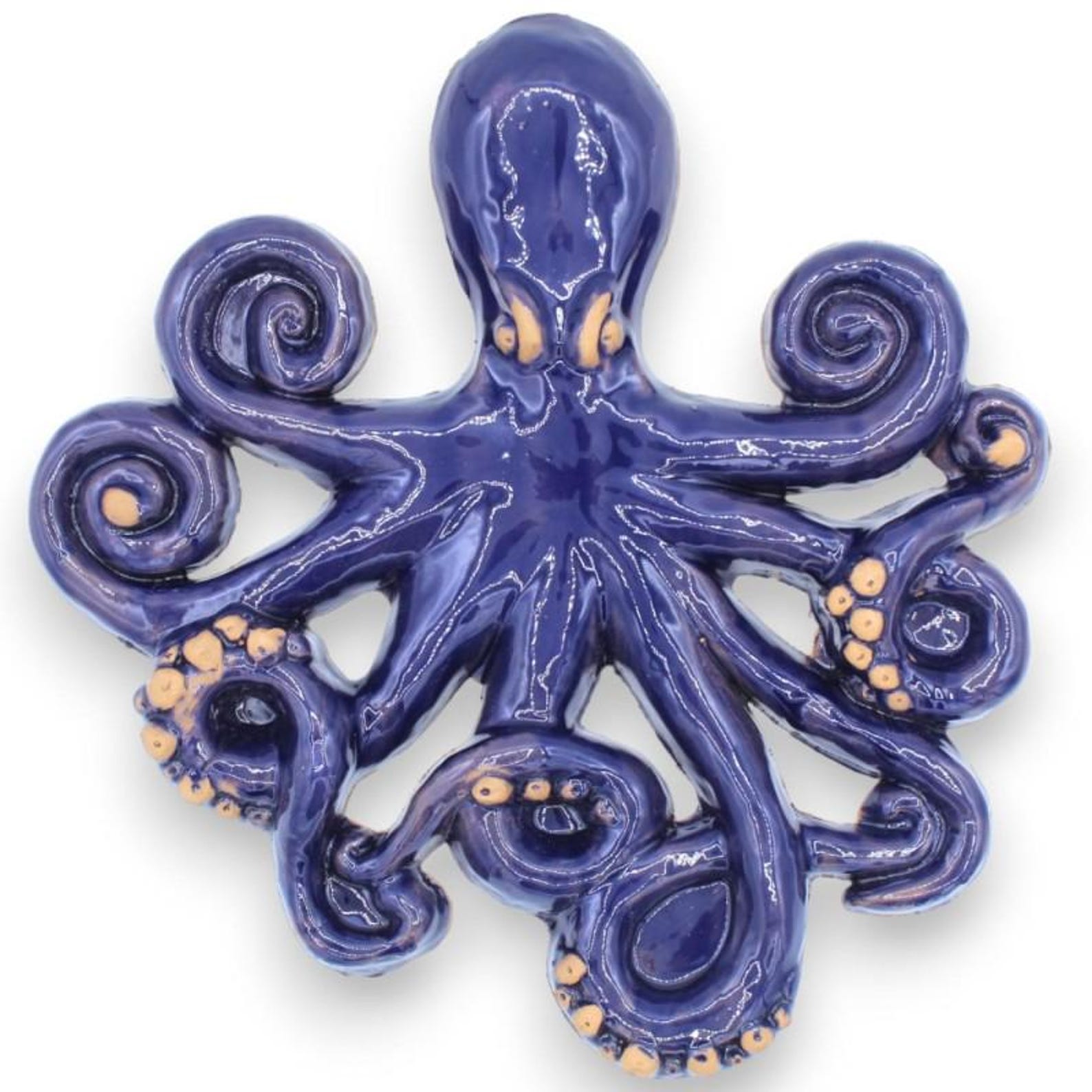 Octopus in Fine Sicilian Ceramic - With Various Color and Size Options ...