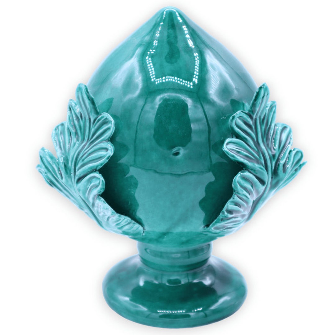 Pumo en cerámica fina, color verde, con 4 opciones de tamaño 1ud - Etsy ...