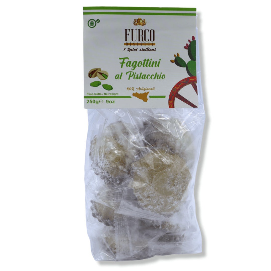 Pistachio Fagottini Biscuits in a Bag, 250g - Etsy