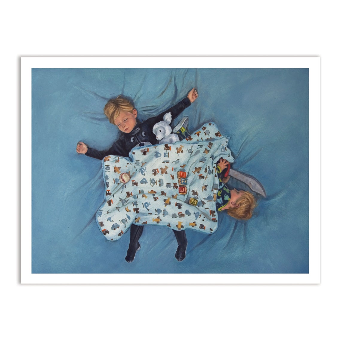 Sleeping Arrangement Print Children's Book Art Wall Art - Etsy