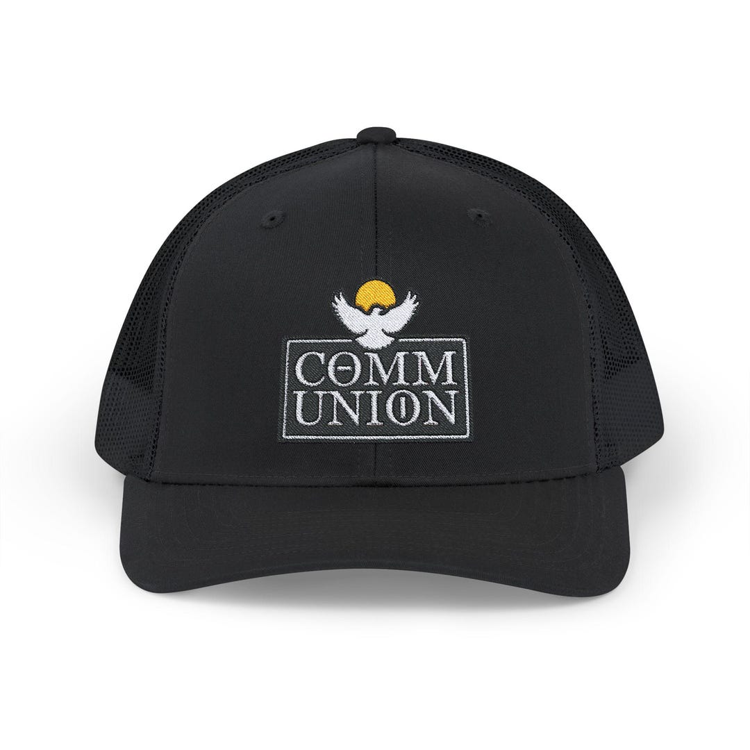 Communion Christian Snapback Trucker Cap for Men, Religious Church ...