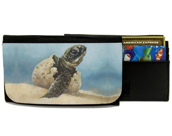 Sea Turtle Wallet - Etsy
