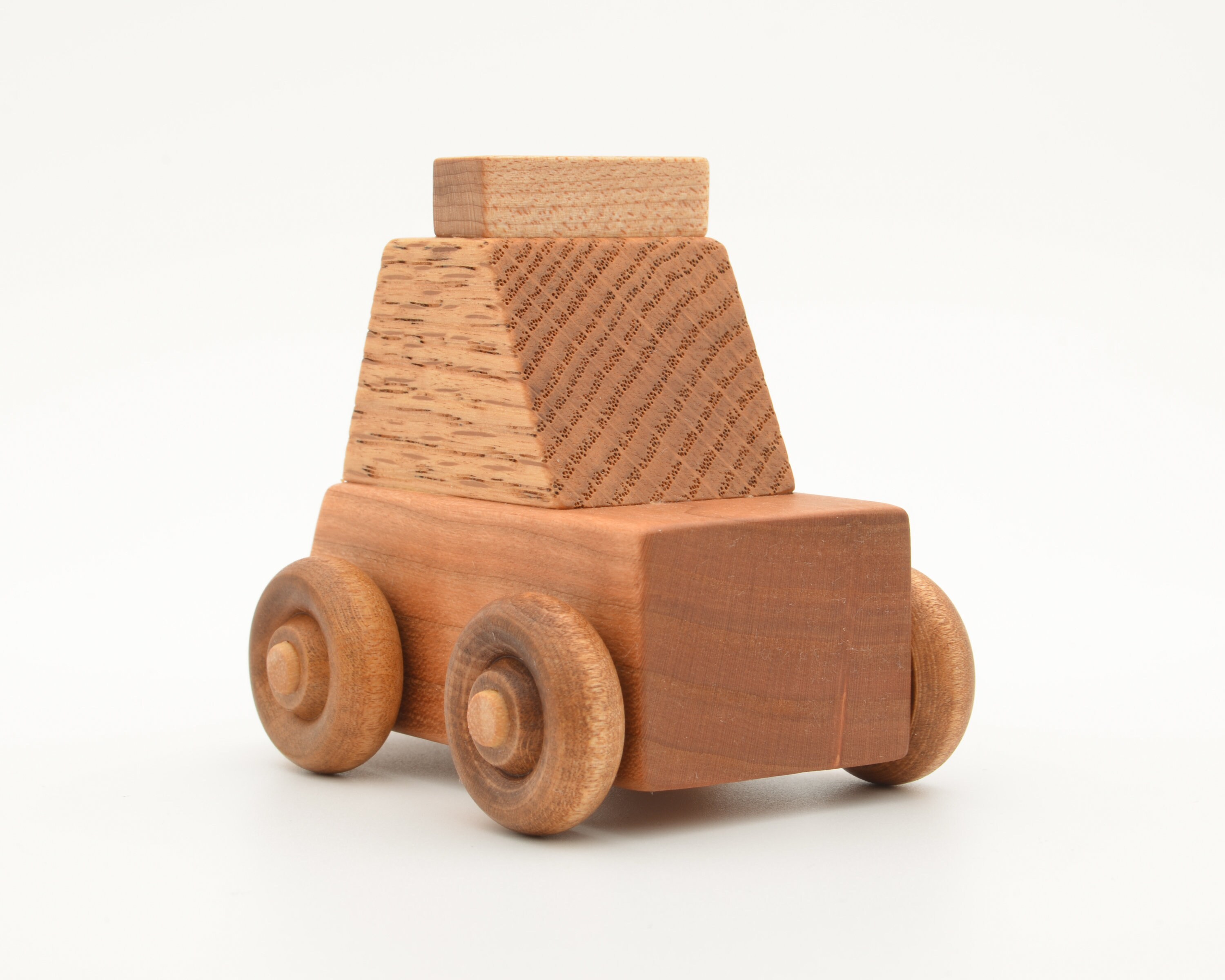 Wooden Toy Police Car - Natural Wood - Handcrafted - Etsy