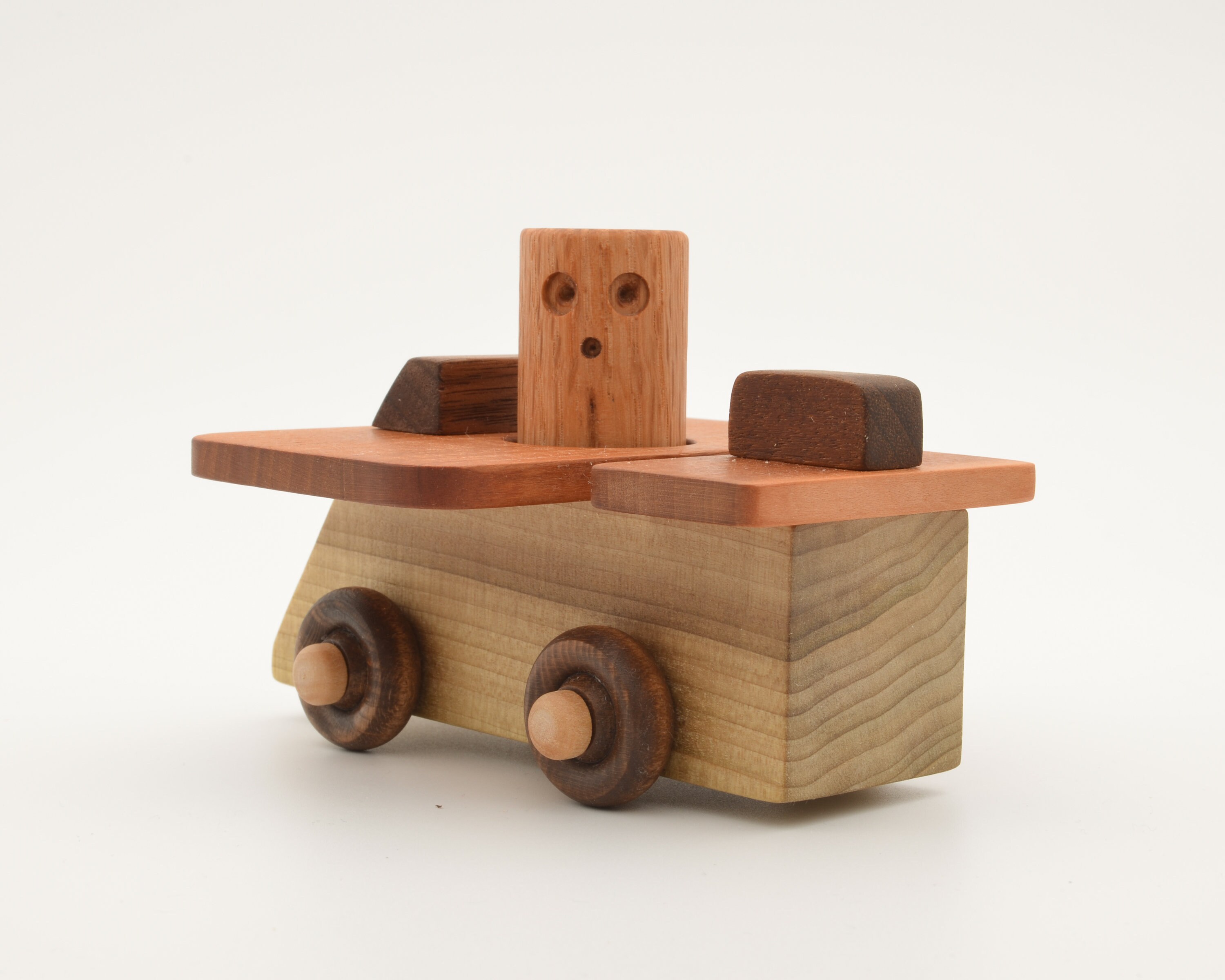 Wooden Toy Airplane & Pilot - Handcrafted - Etsy