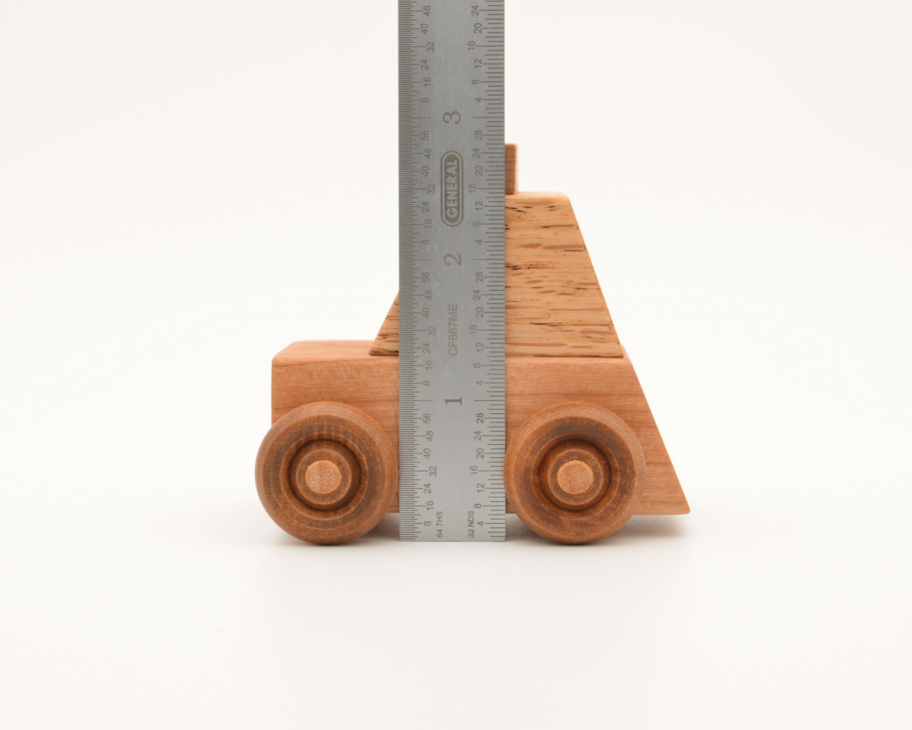 Wooden Toy Police Car - Natural Wood - Handcrafted - Etsy