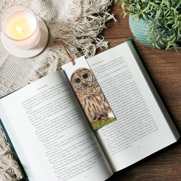 Owl Bookmark - Etsy