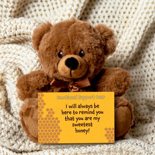 Emotional Teddy Bear - Etsy