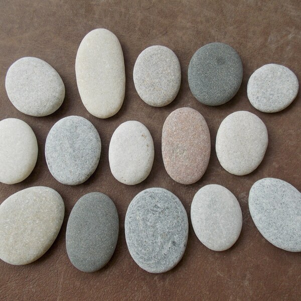 Flat Beach Stones - Etsy