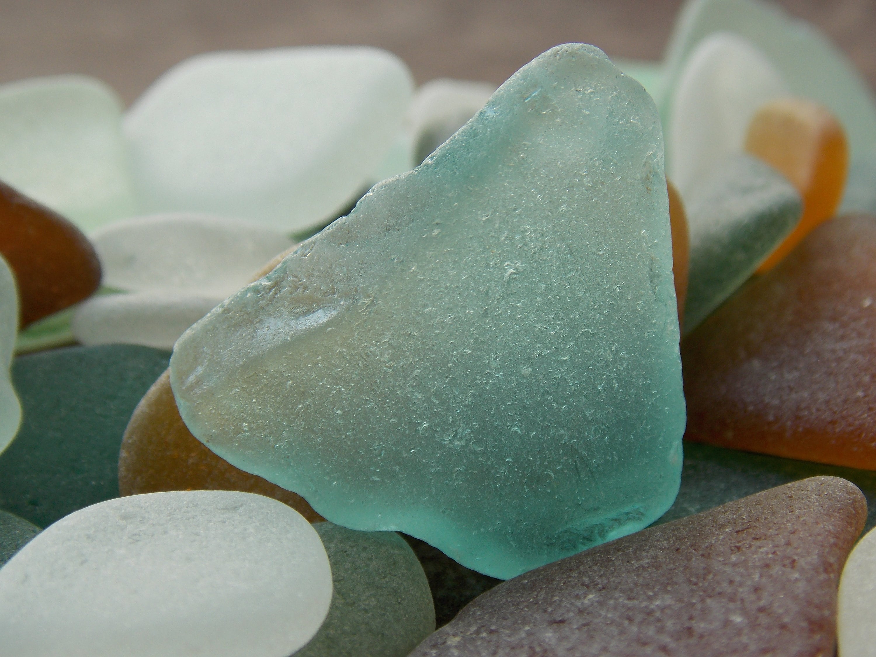 Bulk Frosted Genuine Surf Tumbled Spanish Sea Glass for Jewelry, Mosaic ...