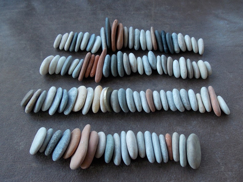 100 Flat Thin Beach Rocks for Craft Pebble Art DIY Projects - Etsy