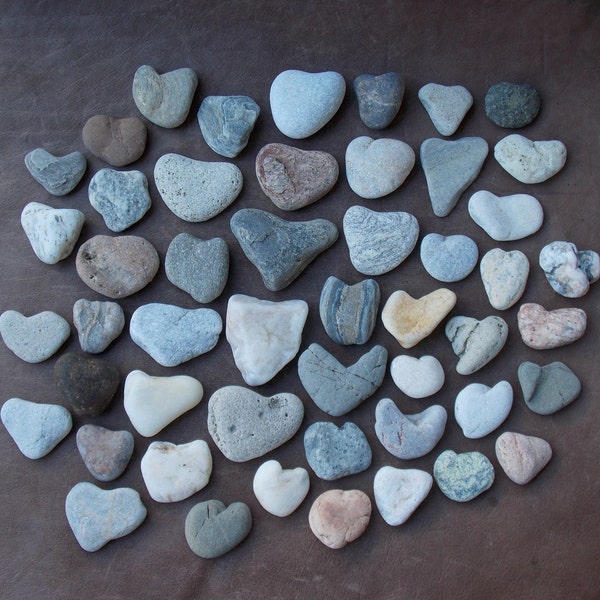 Heart Shaped Rocks - Etsy