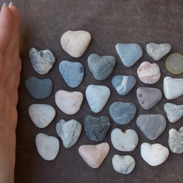 Small Heart Shaped Rocks Bulk - Etsy
