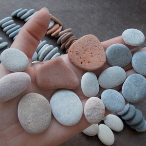 100 Flat Thin Beach Rocks for Craft Pebble Art DIY Projects - Etsy