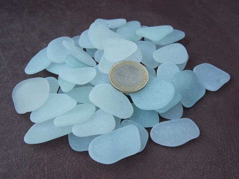 High Quality Authentic Sea Glass 50 Perfectly Frosted Genuine - Etsy