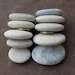 10 Flat Oval Shaped Beach Rocks for Pebble Art, Mandala Painting ...