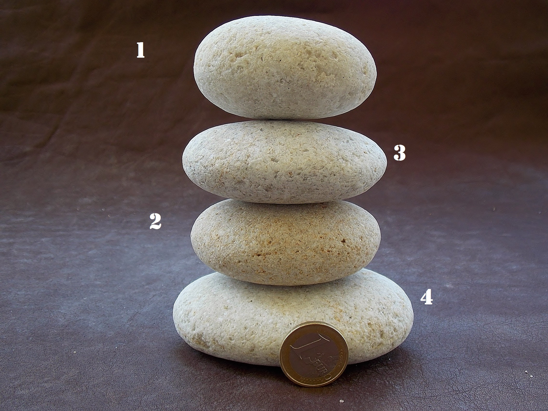 Smooth Big Oval Shaped White Mediterranean Beach Rocks for | Etsy