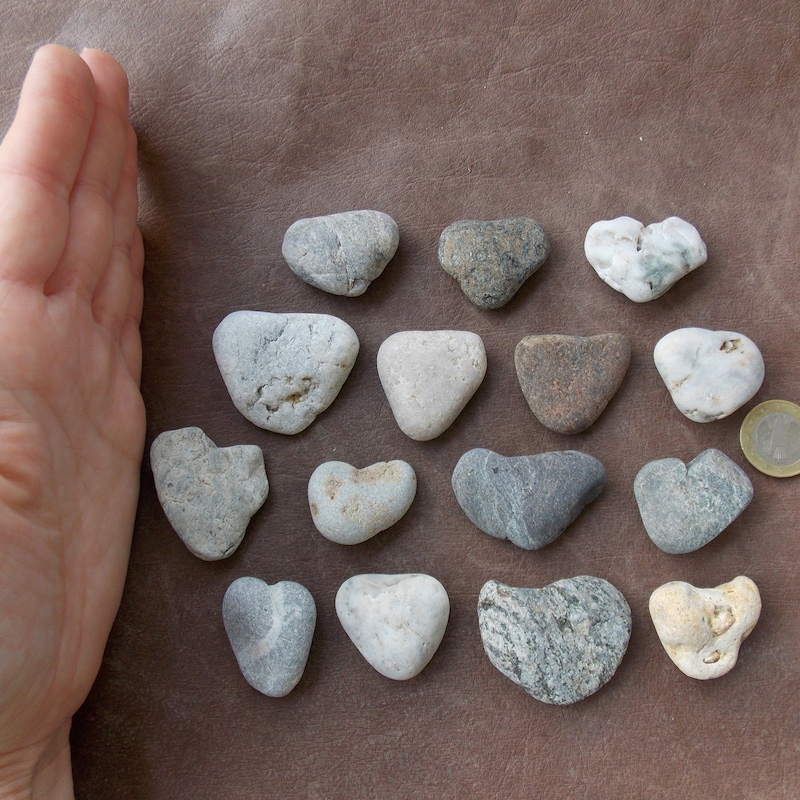 Heart Shaped Rocks - Etsy