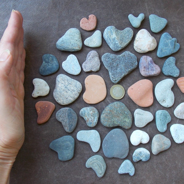 Heart Shaped Rocks - Etsy