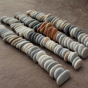 150 Small Oval and Round Mediterranean Sea Stones for Pebble - Etsy