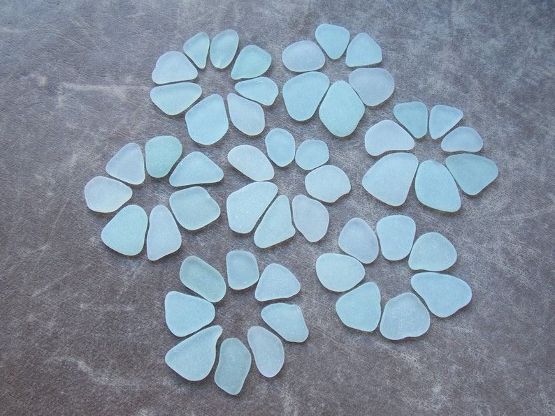 High Quality Authentic Sea Glass; 50 Perfectly Frosted Genuine Surf ...