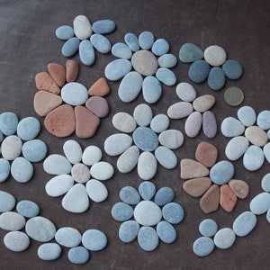 100 Flat Thin Beach Rocks for Craft Pebble Art DIY Projects - Etsy