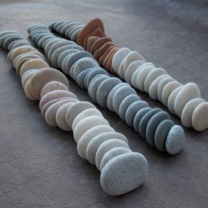 100 Flat Thin Beach Rocks for Craft Pebble Art DIY Projects - Etsy