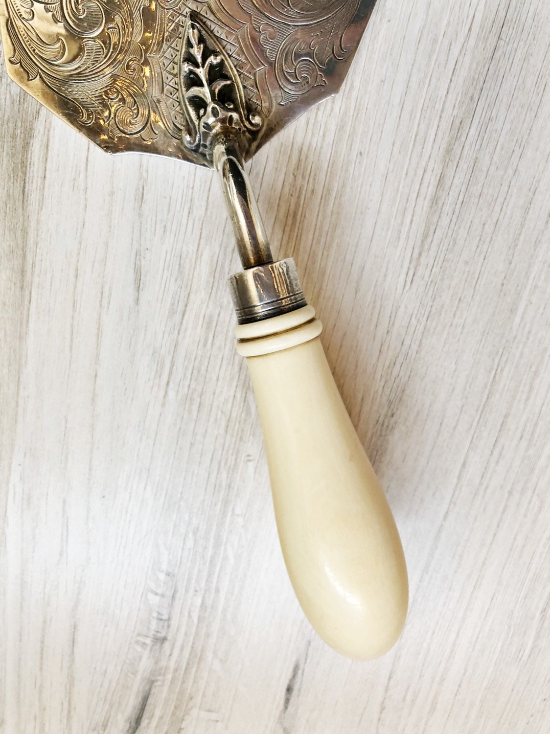 Antique English 1869 Sterling Silver Presentation Trowel | Etsy