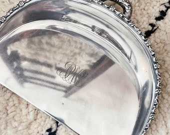 Antique Silver Dust Pan - Etsy