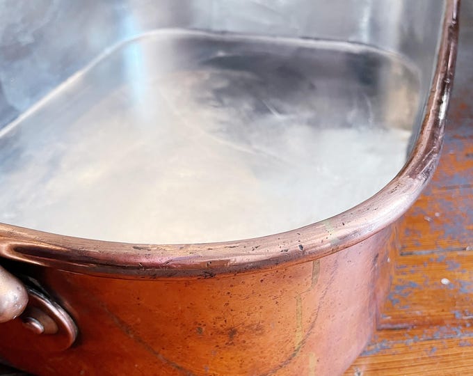 Antique English Copper Roasting Pan by R & J Slack of London - Etsy