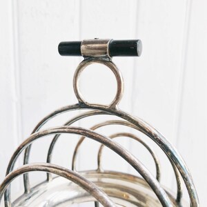 Antique Asprey & Co Silver Toast Rack With Oil Burner - Etsy