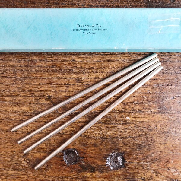 Silver Spoon Straws - Etsy