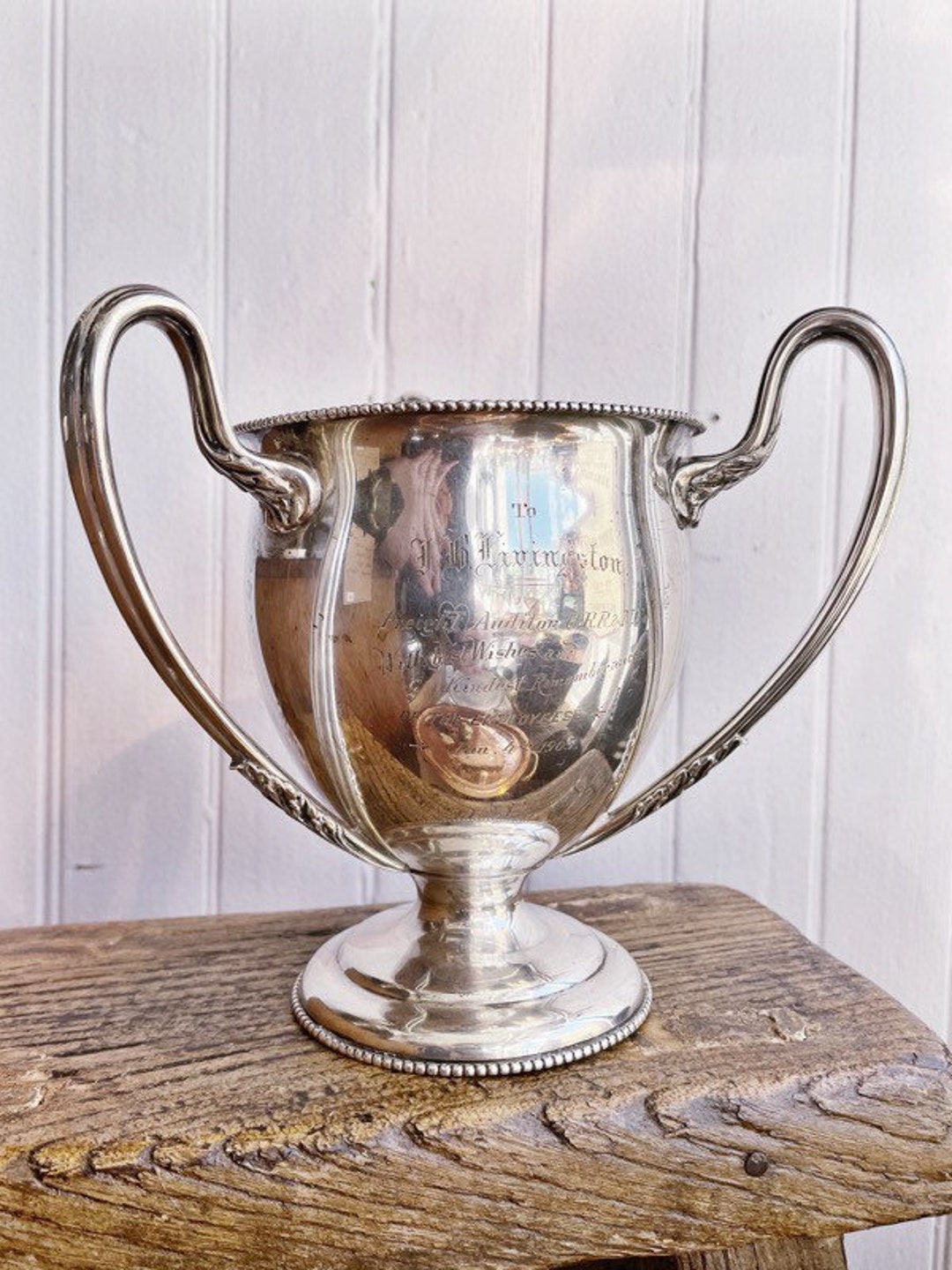 1905 Sterling Silver Oregon Railroad & Navigation Co Trophy - Etsy