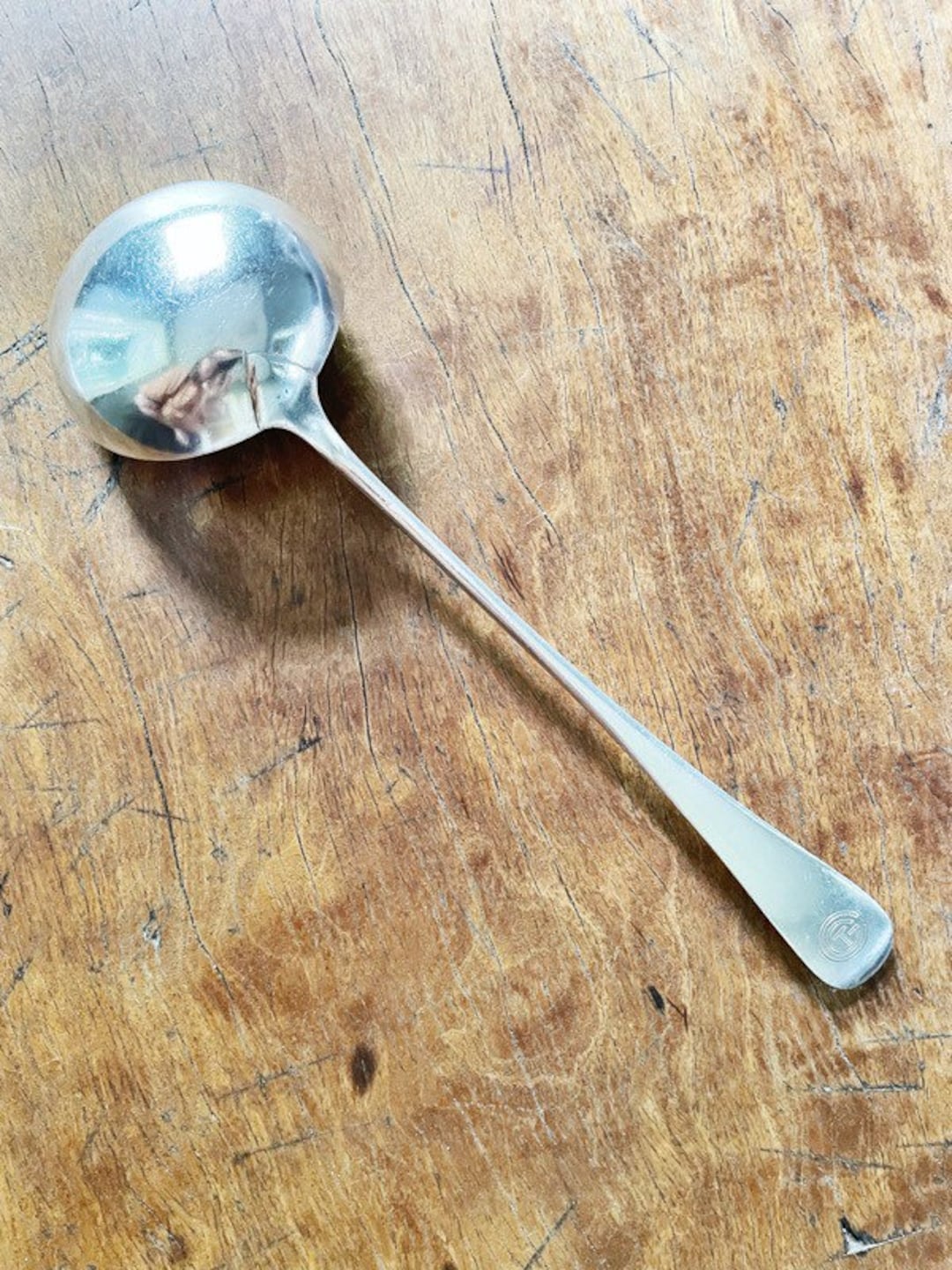Antique Christofle Silver Serving Ladle From CGT French Line Ocean ...