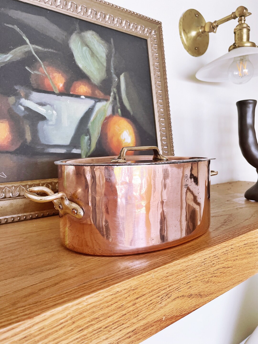 Antique French Gaillard Copper Lidded Pot From Grand Hôtel De Vittel - Etsy