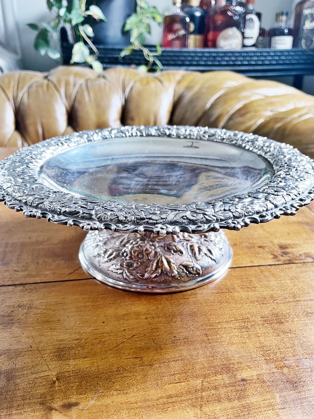 Antique Tiffany & Co Silver Plated Dessert Stand - Etsy
