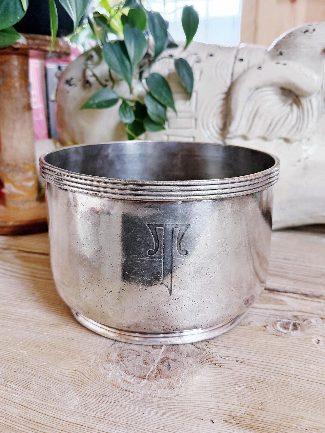 1952 Silver Ice Bowl From the Hotel Texas in Fort Worth - Etsy