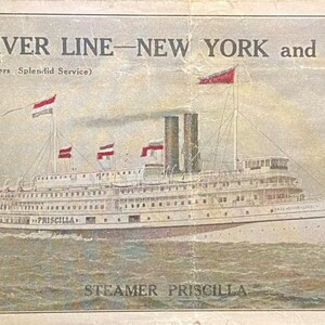 Antique Silver Water Pitcher From Fall River Line Steamship Priscilla ...