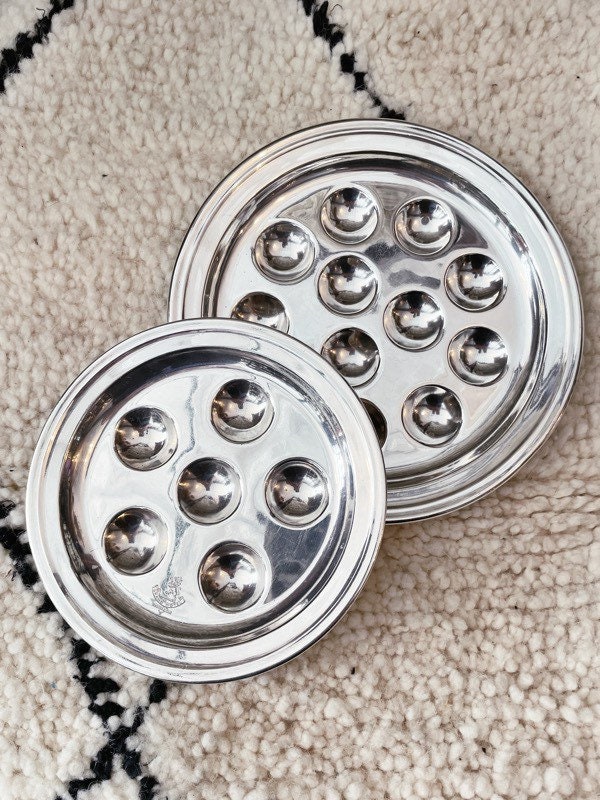 Antique Christofle Silver Escargot Tray From Grand Hotel - Etsy