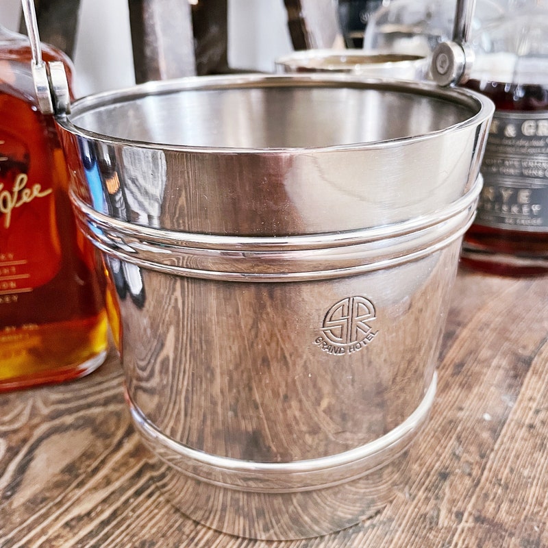 Silver Ice Bucket - Etsy