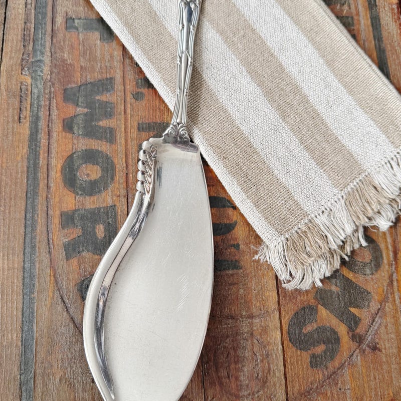 Silver Fish Slice Antique - Etsy