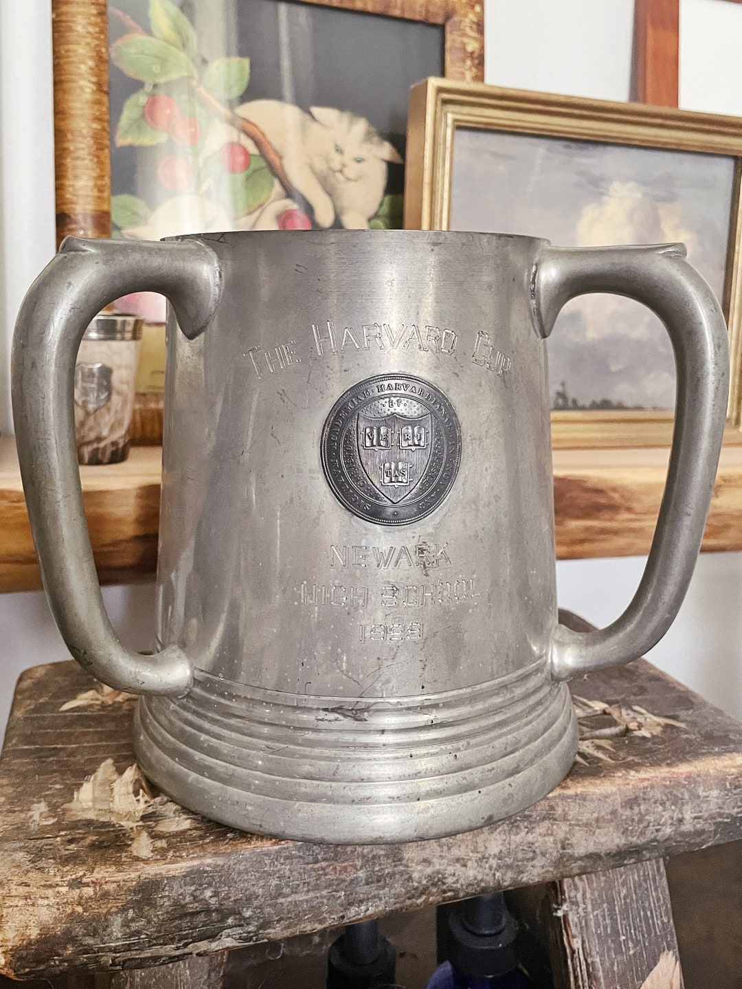 1929 Harvard University Trophy Cup - Etsy