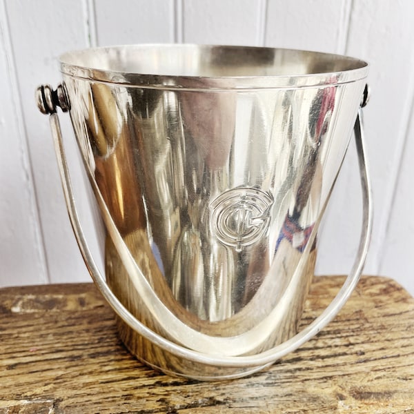 Silver Ice Bucket - Etsy